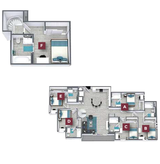 FSU Student Housing Floor Plans